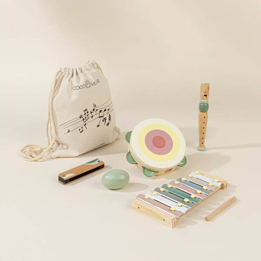 Wooden Musical Instruments Playset – oh baby!
