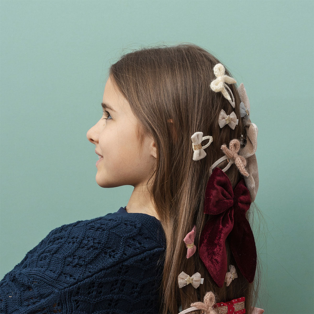 Tutu Bow Mini Hair Clips - Set of 2 – oh baby!